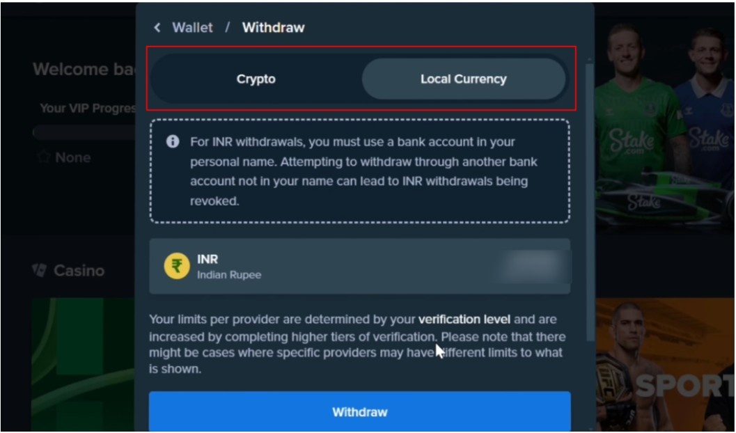 How To Withdraw Money From Stake (2025 Guide)